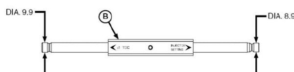 JOHN DEERE SERVICEDGARD CAM TIMING PIN ALT JDG10246A | HGV TOOLS